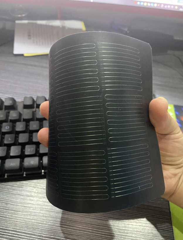 100% Flexible Rollable Solar Panels For RV Marine / Amorphous Silicon ... 100% Flexible Rollable Solar Panels For RV Marine / Amorphous Silicon ...